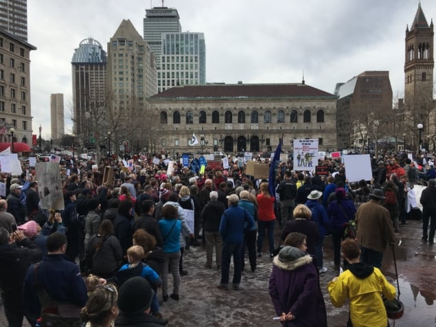 Science supporters protest in Boston – Physics World
