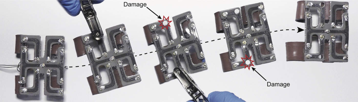 Fibre-spinning robot swarms build architecture from scratch – Physics World