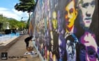 Rio de Janeiro unveils huge science graffiti – Physics World