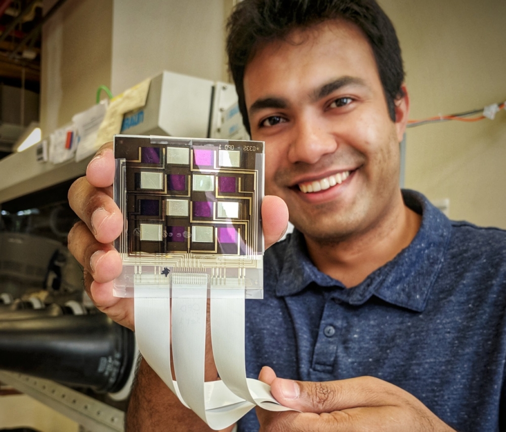 Flexible sensor maps blood oxygen levels – Physics World