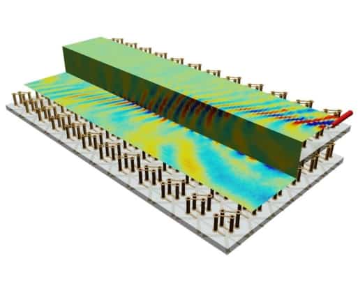 Chiral metamaterial enables scatter-free propagation – Physics World