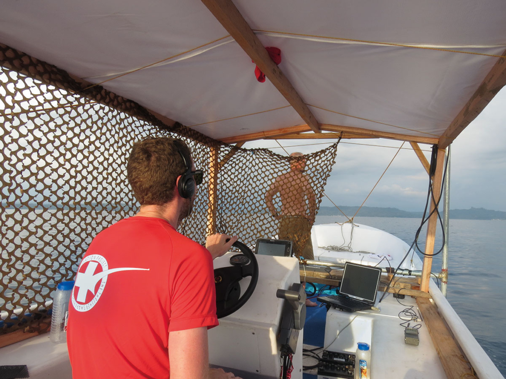 Listening for sharks – Physics World