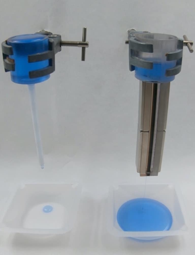 Fluids flow faster in liquid-walled channels – Physics World