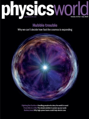 Hubble trouble, fighting 'flat-Earthers' and blue lasers for batteries ...