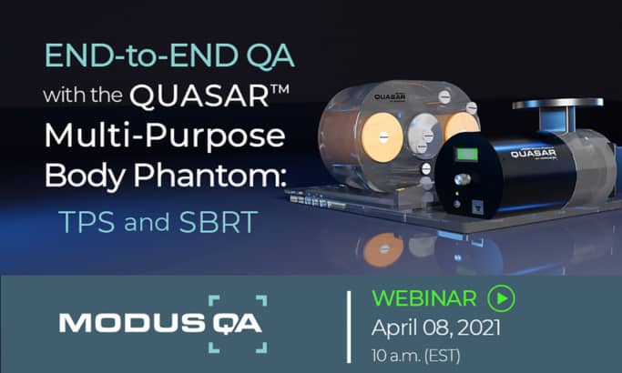 End-to-End QA with the QUASAR™ Multi-Purpose Body Phantom: TPS and SBRT ...