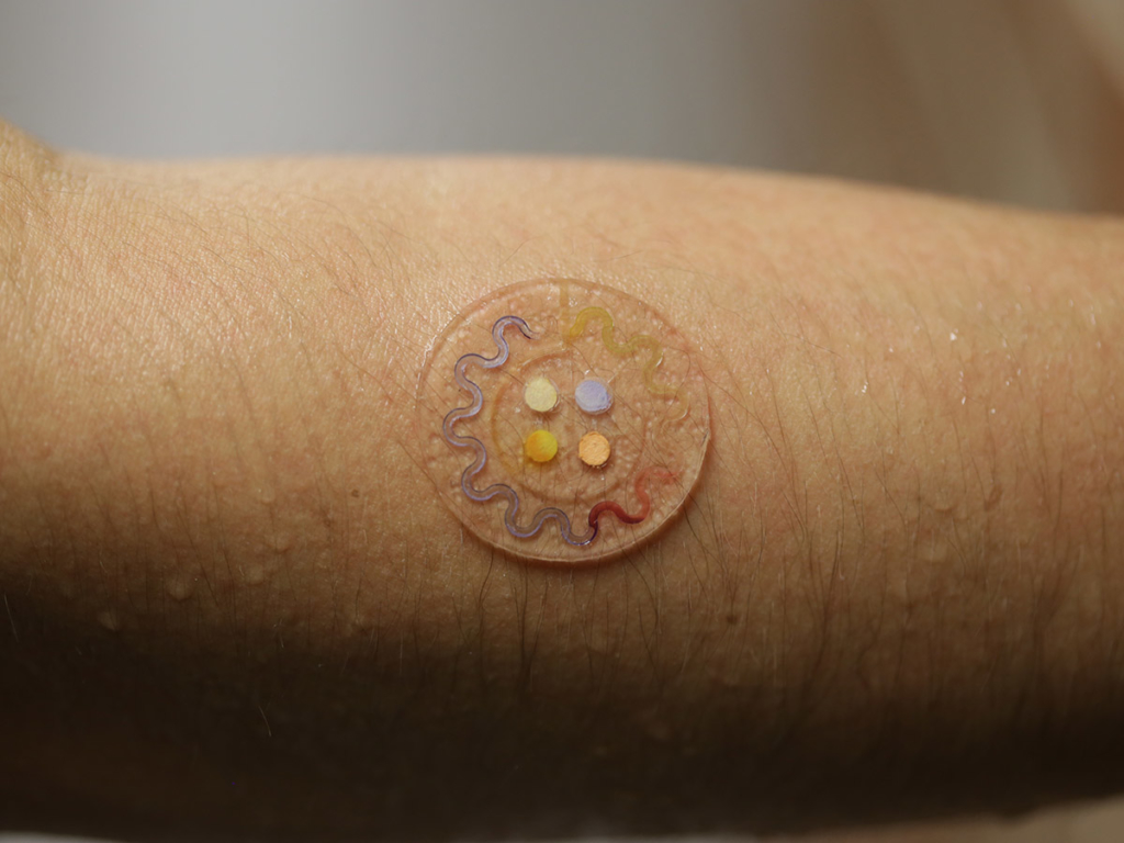 Microfluidic systems for the skin: Quantitative sensing of biomarkers ...