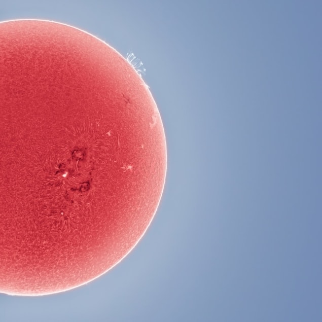 Photo captures the subtleties of the magnetic Sun, synchrotron will ...
