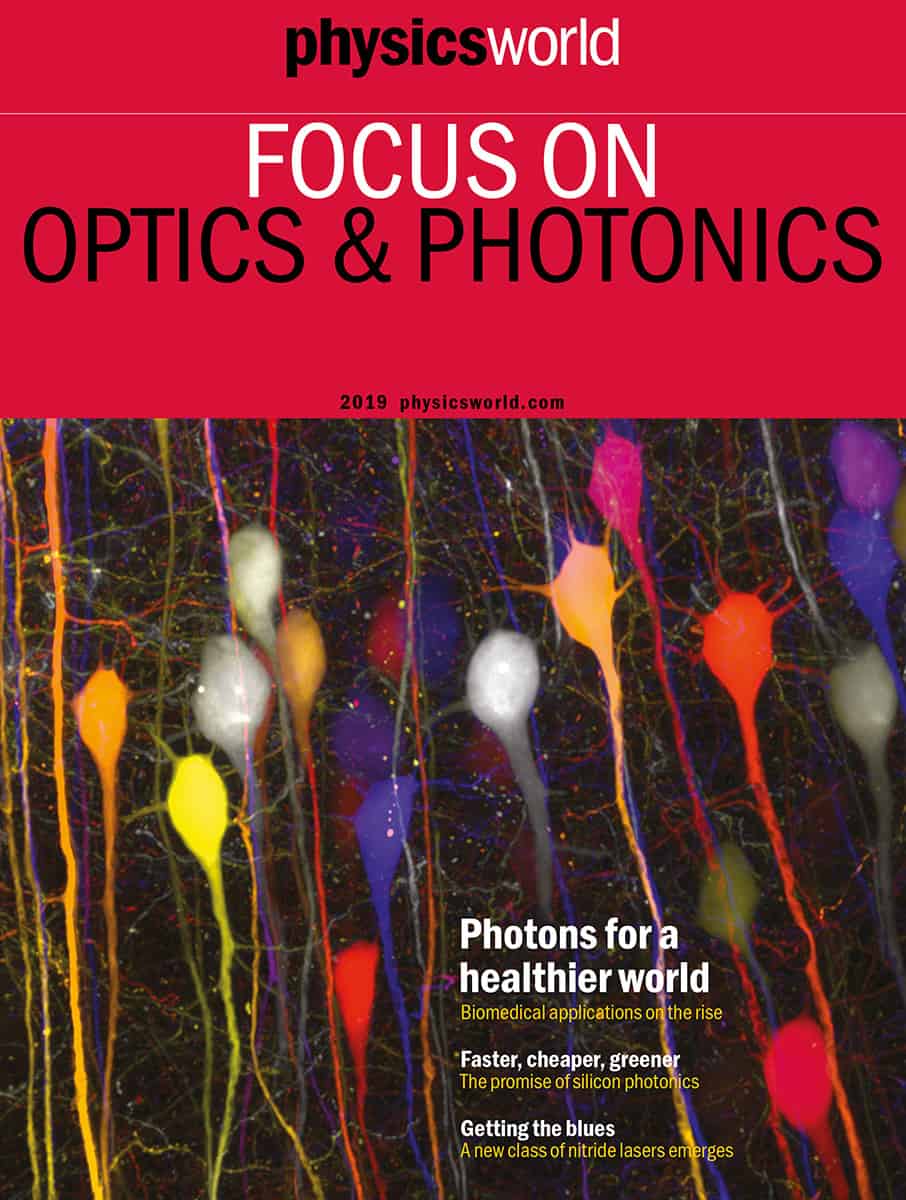 PW Focus on Optics 2019 Cover – Physics World