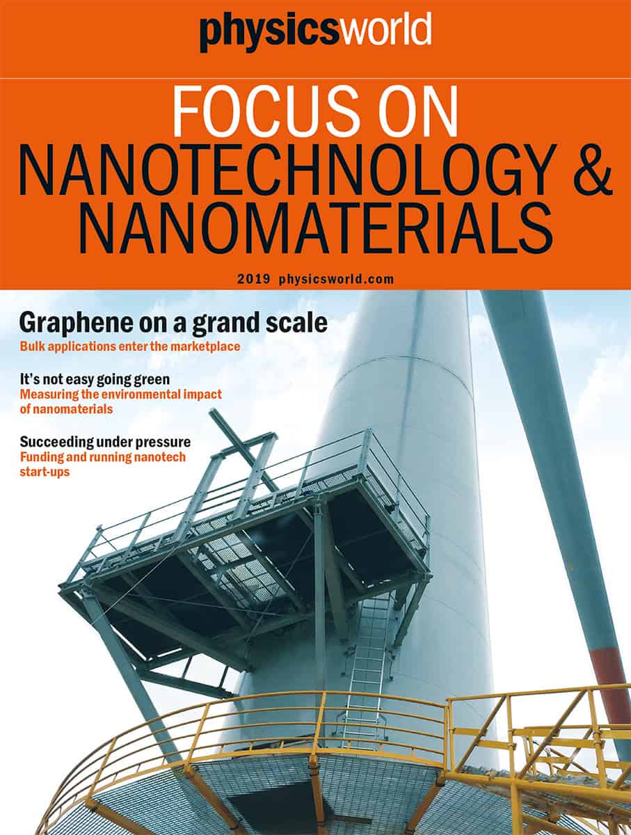 PW Focus on Nanotechnology 2019 cover – Physics World