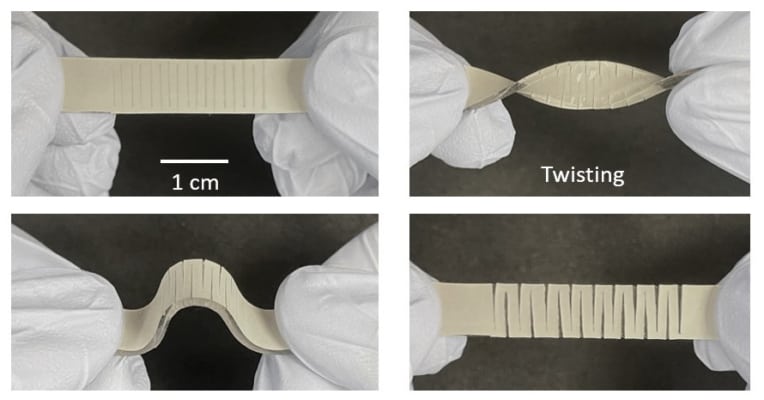 Origami-inspired strain sensors could enhance disease diagnostics ...