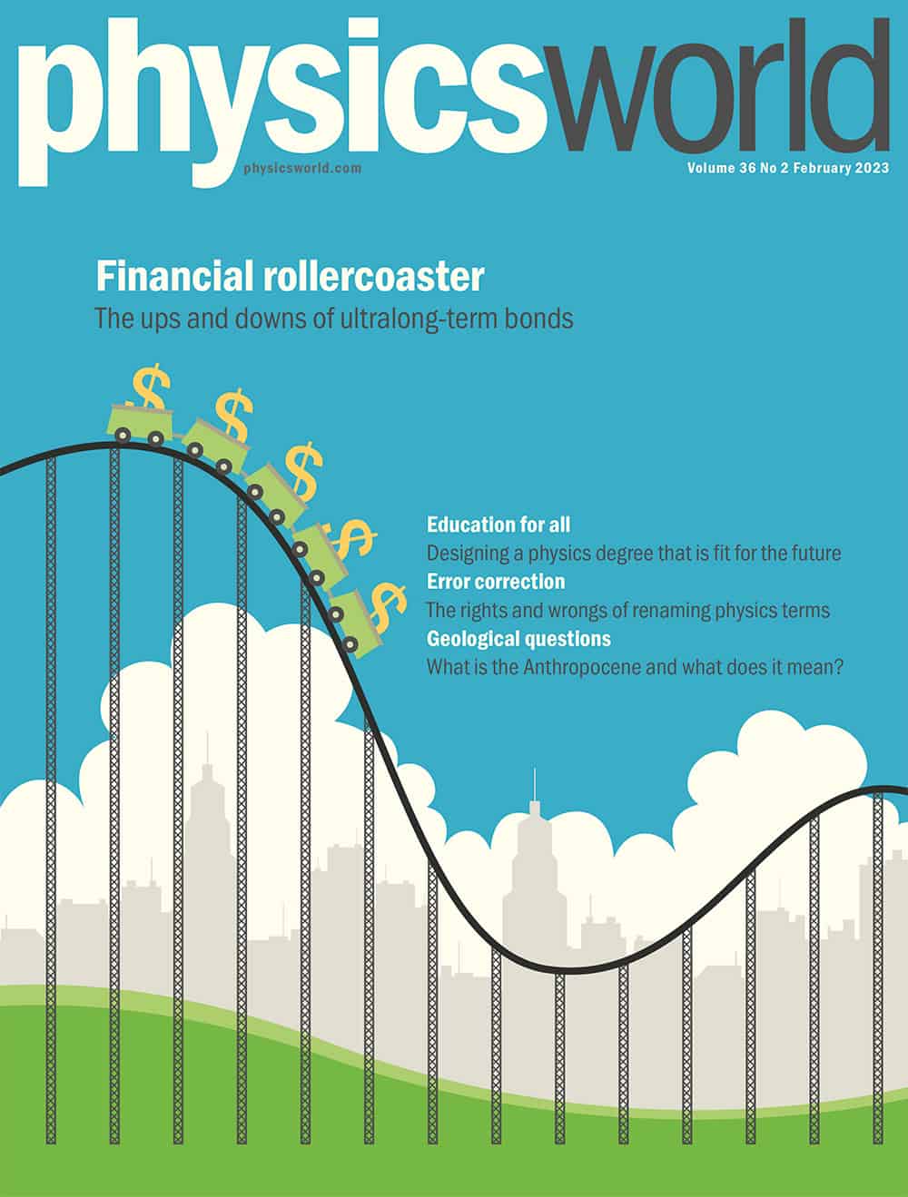 Physics World February 2023 cover – Physics World