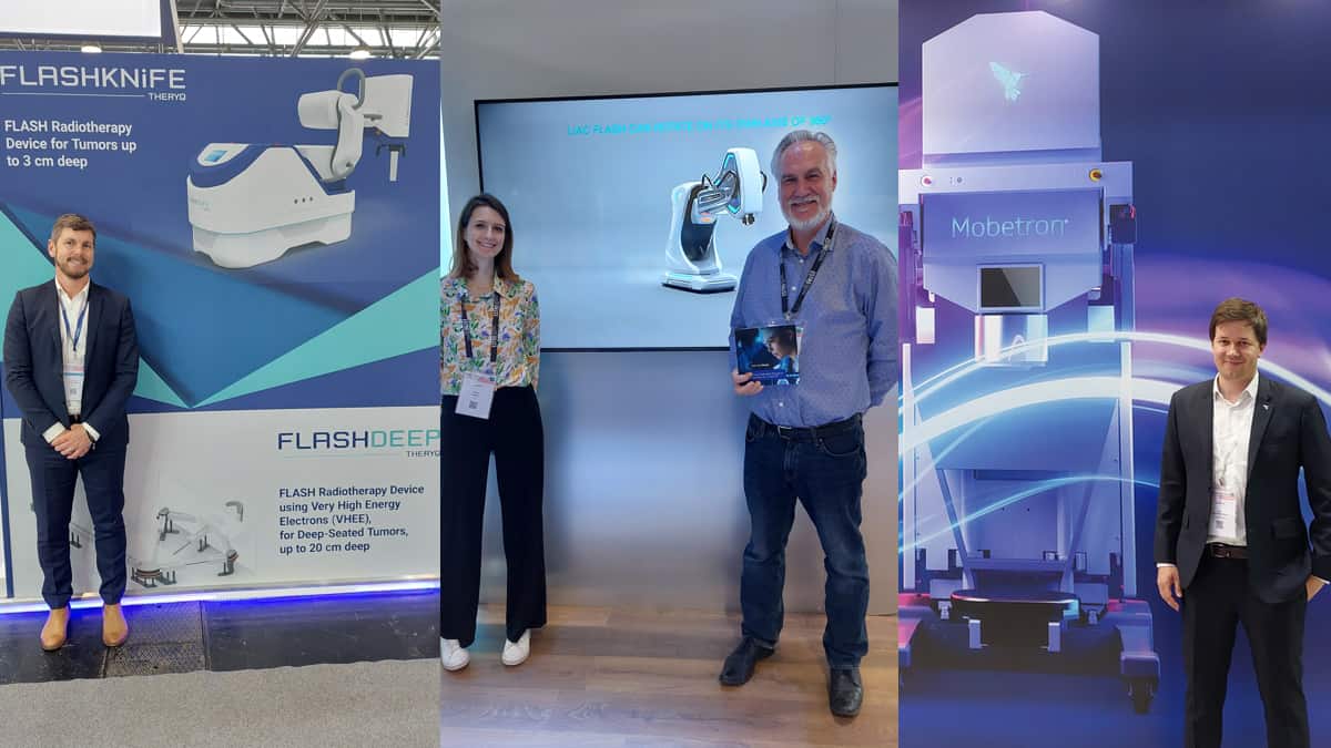 FLASH radiotherapy creates a stir at ESTRO trade show – Physics World