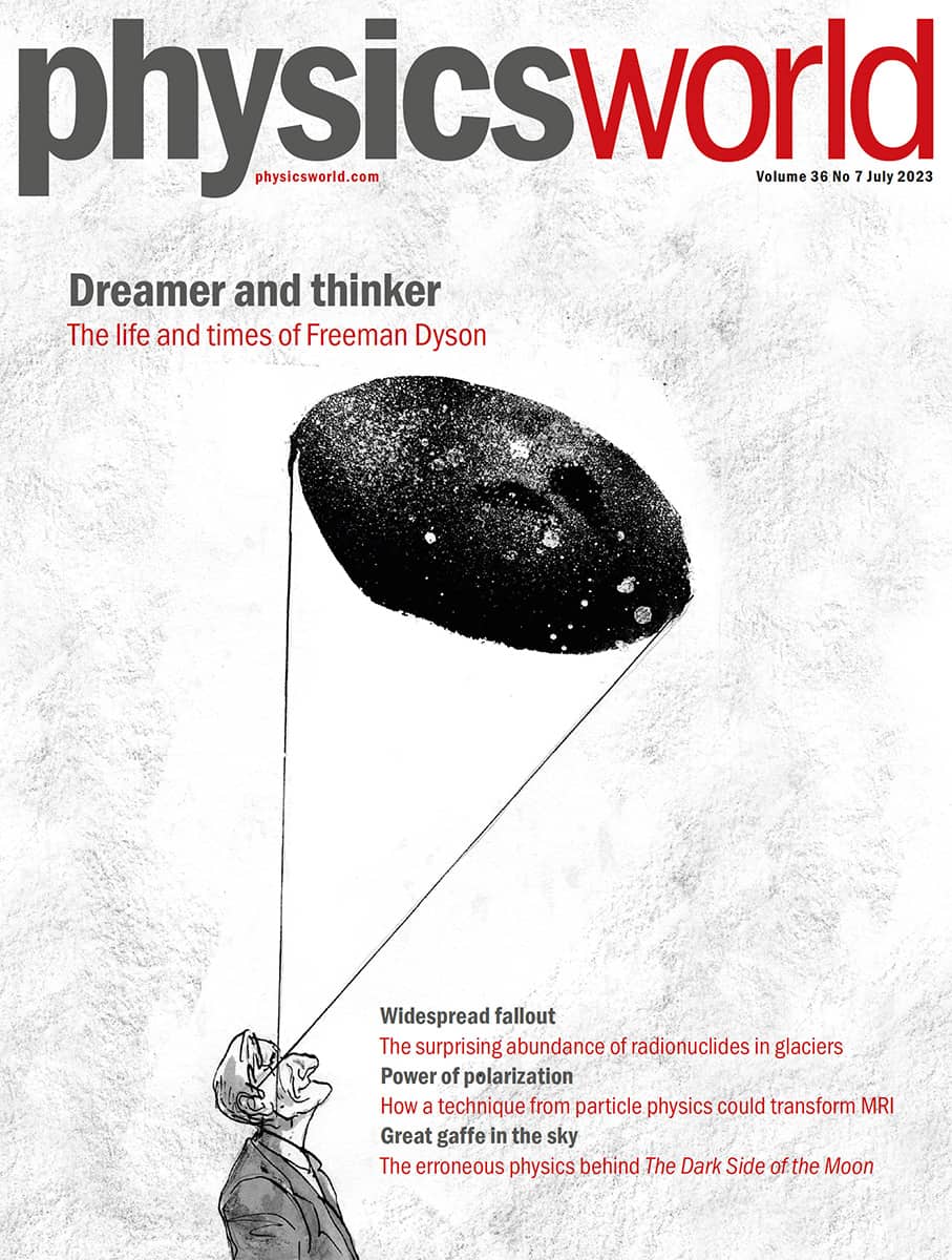 Physics World July 2023 cover – Physics World