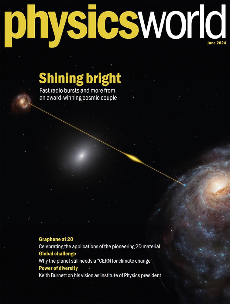 Physics World June 2024 cover – Physics World