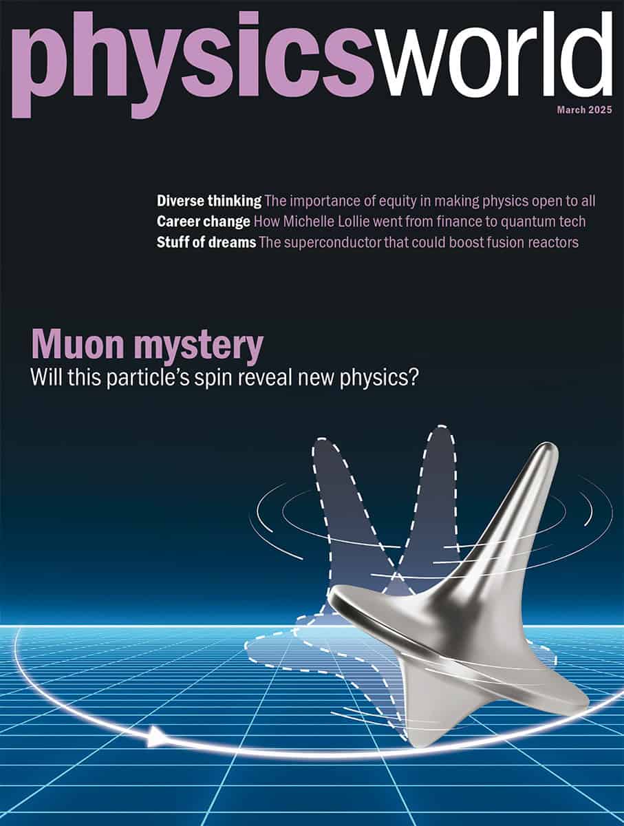 Physics World March 2025 cover – Physics World